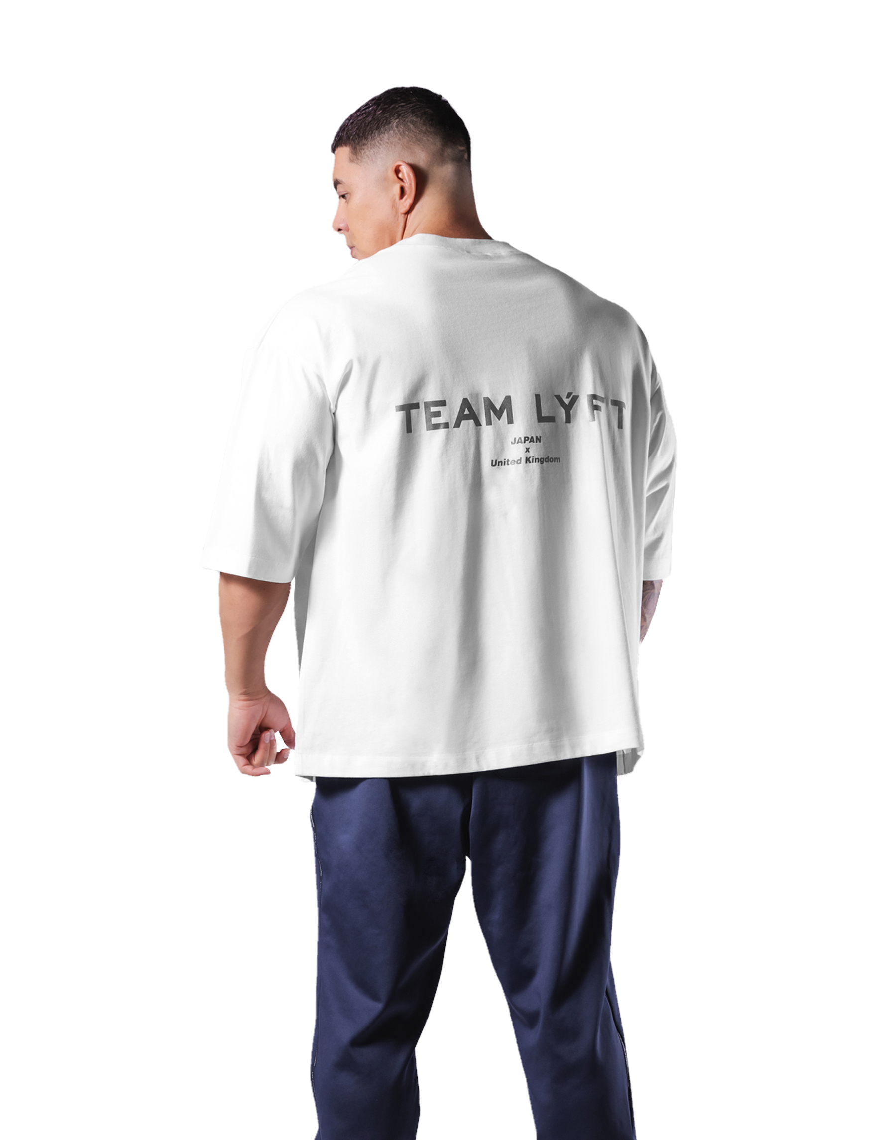 Team LÝFT Extra Big T-Shirt - White