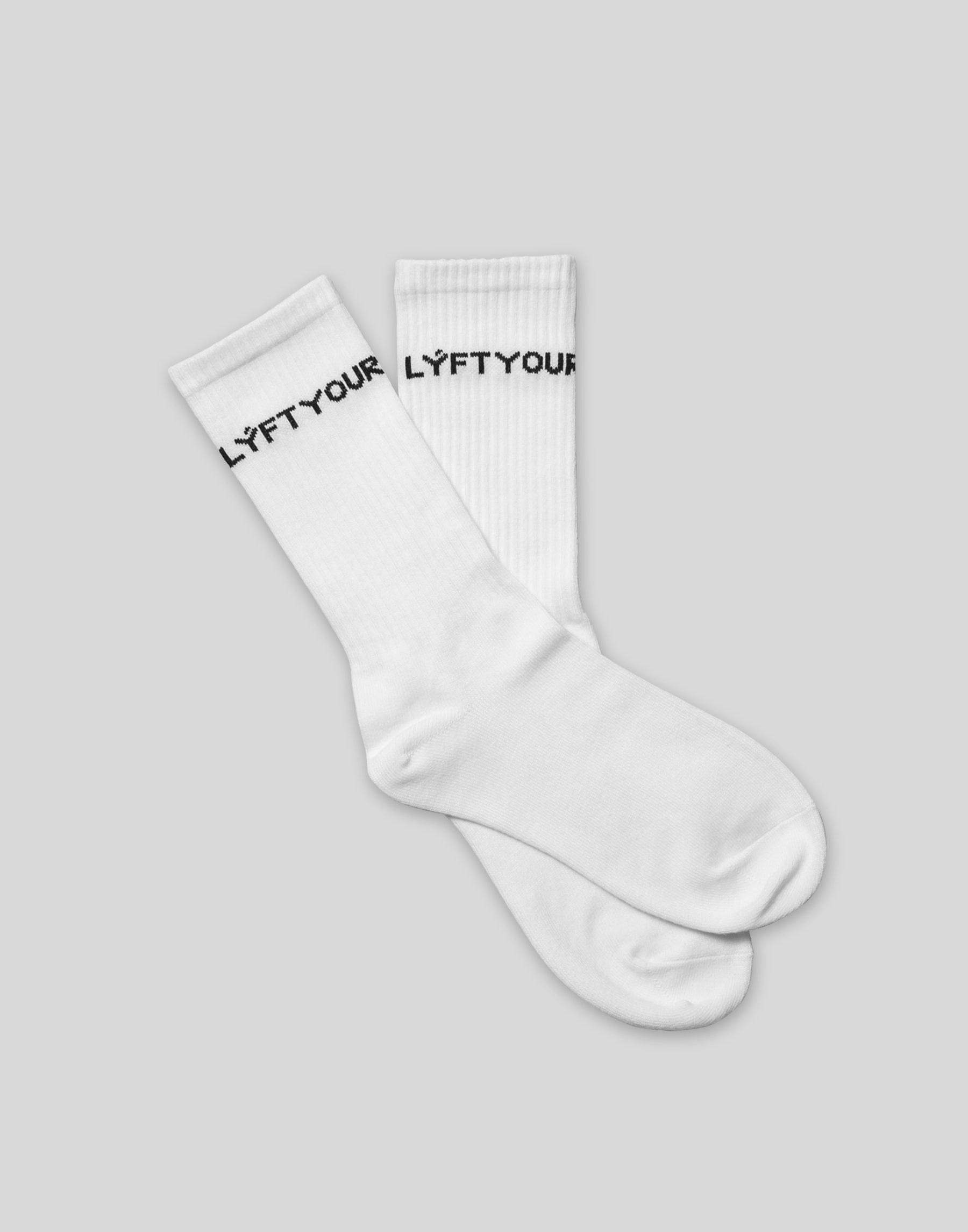 Message Middle Socks - White – LÝFT