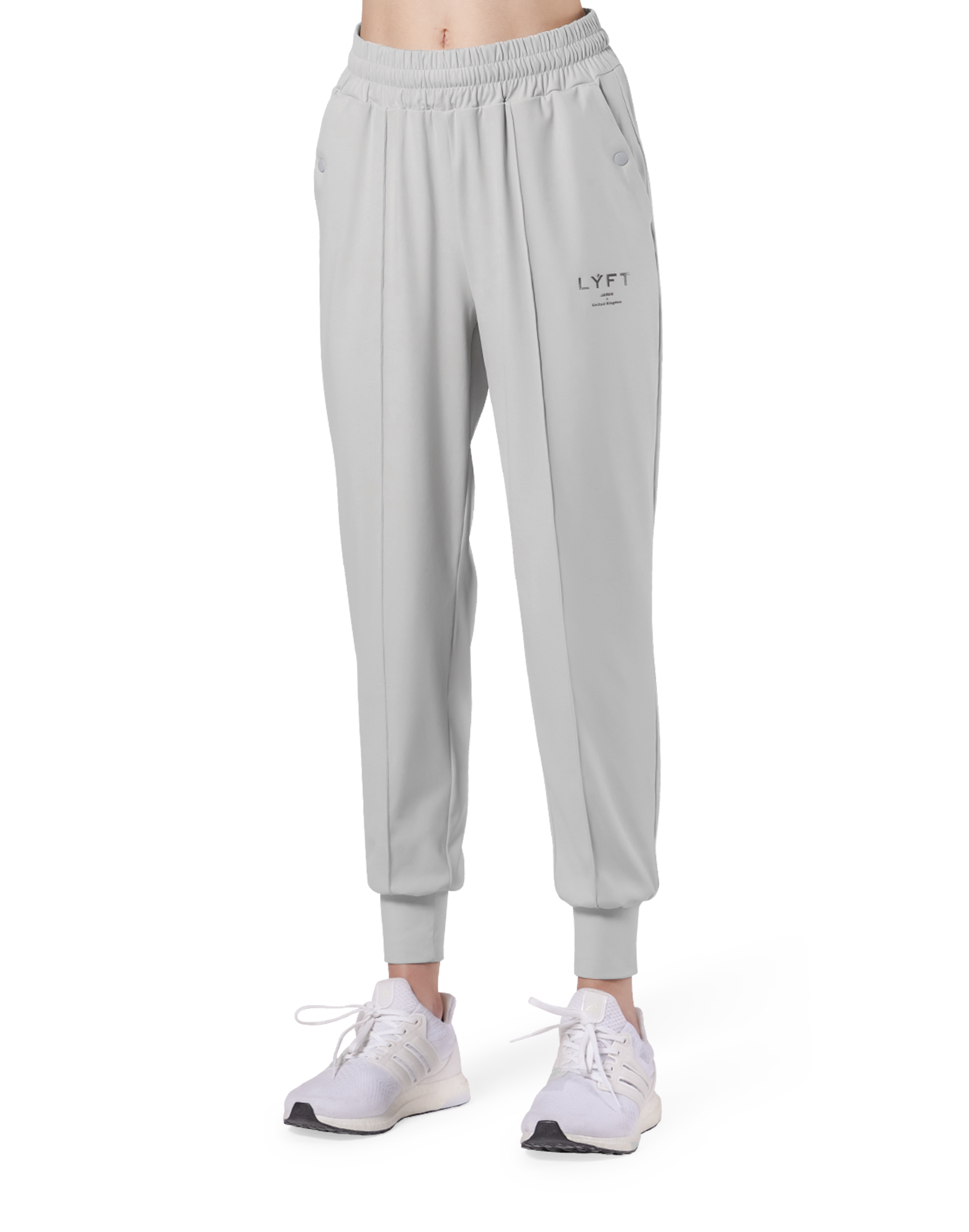 Stretch Pleats Jersey Pants 2 - Grey – LÝFT