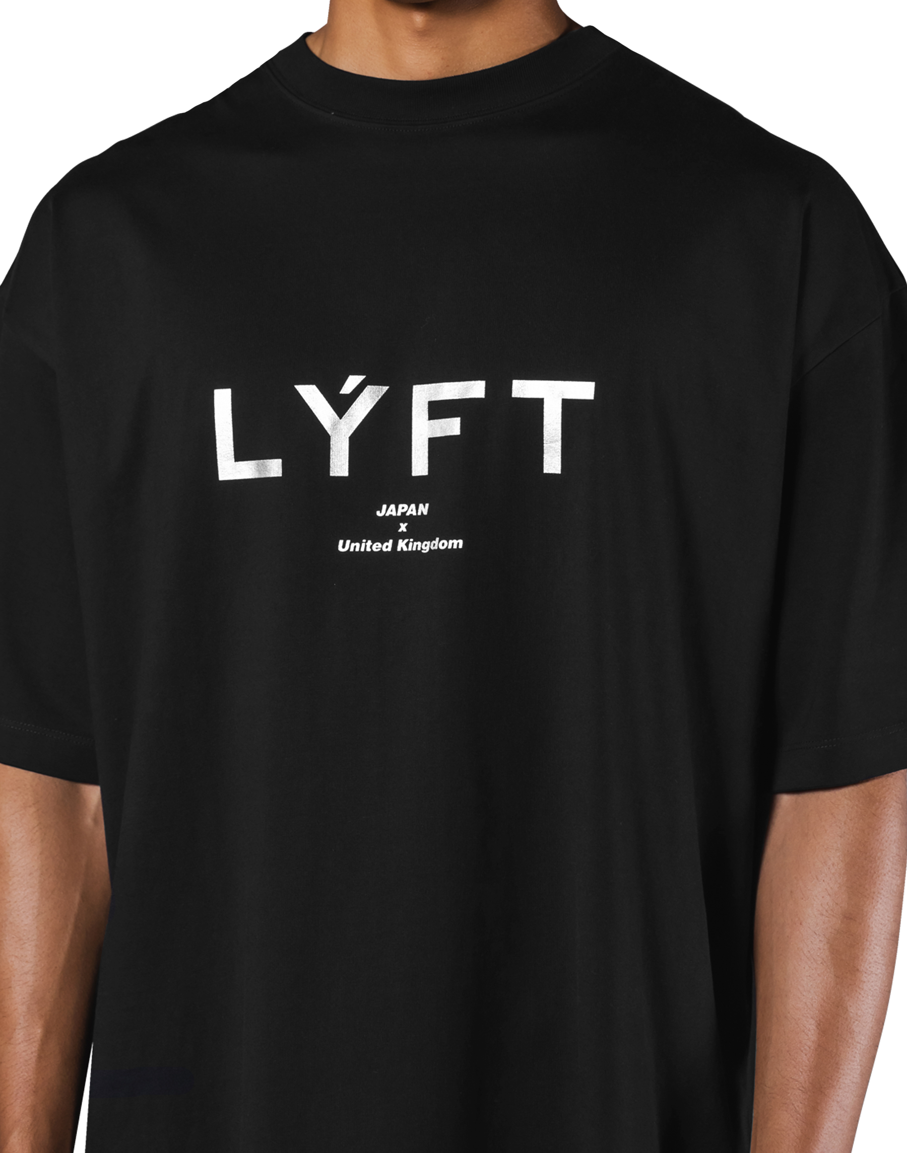 LÝFT Logo Big T-Shirt V.2 - Black