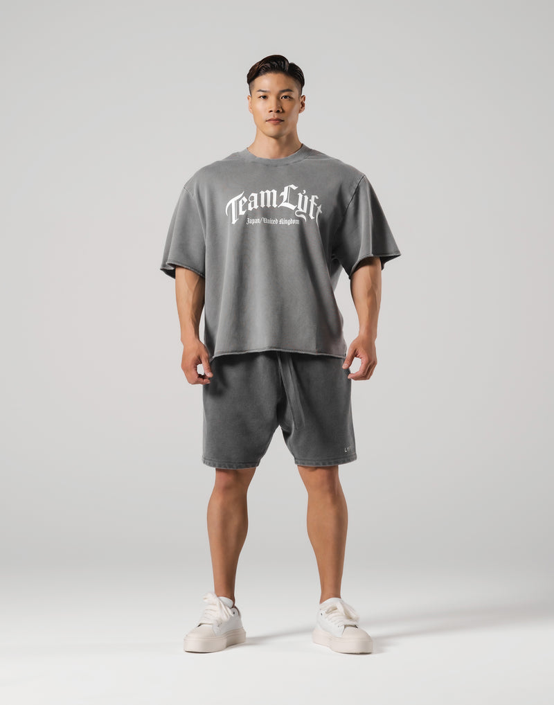 Arch Team LÝFT Logo Vintage Sweat T-Shirt - D.Grey