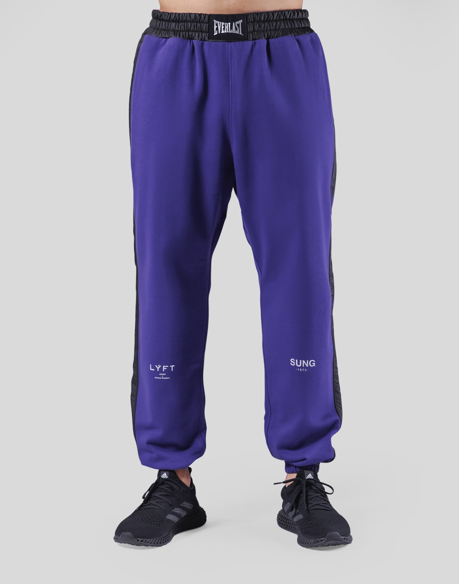 LÝFT x EVERLAST x SUNG Oversize Sweat Pants - Purple