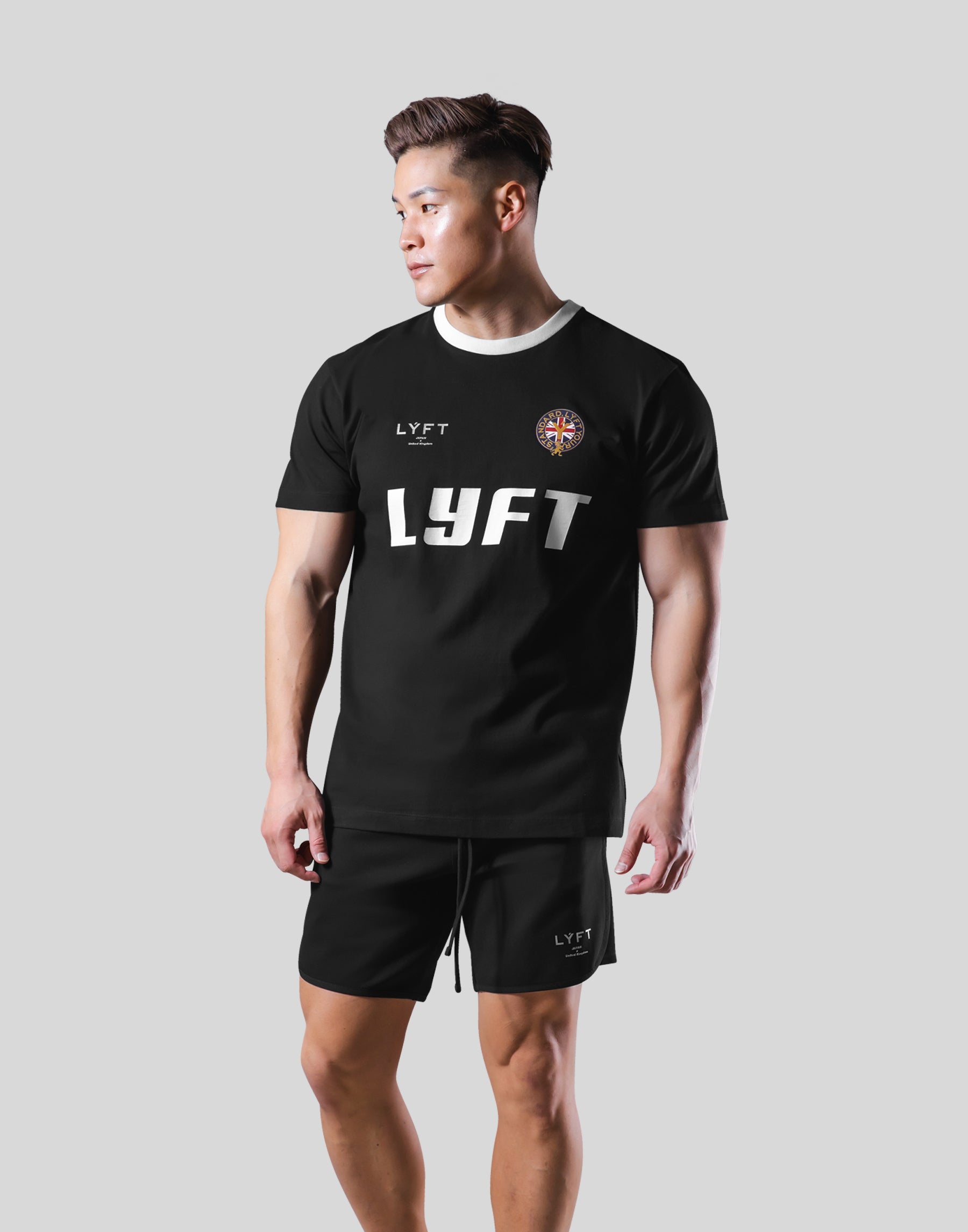 Color Rib Standard T-Shirt - Black – LÝFT